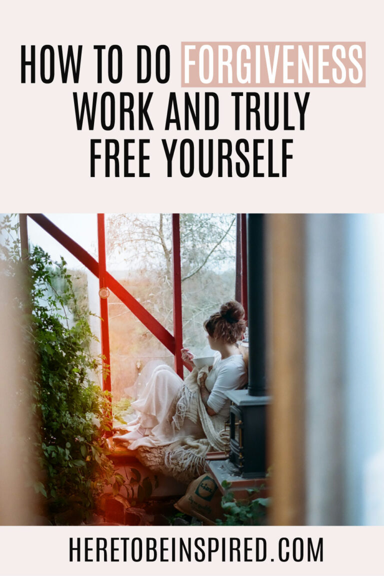 How To Do Forgiveness Work And Truly Free Yourself - Here to be ...